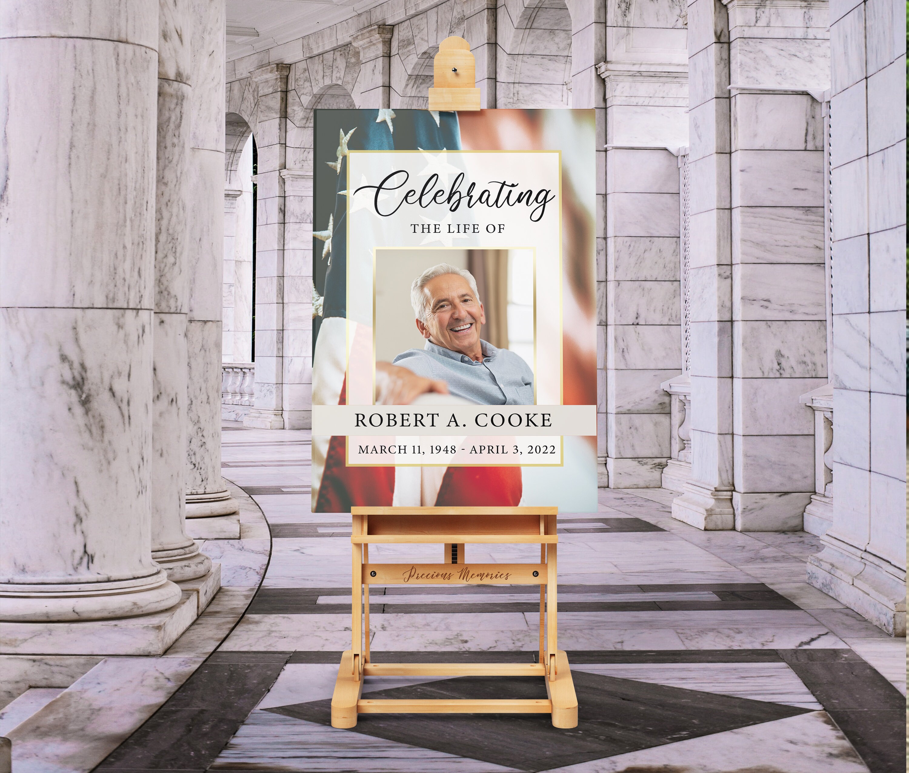 FUNERAL WELCOME SIGN L Celebration of Life Decoration - Etsy