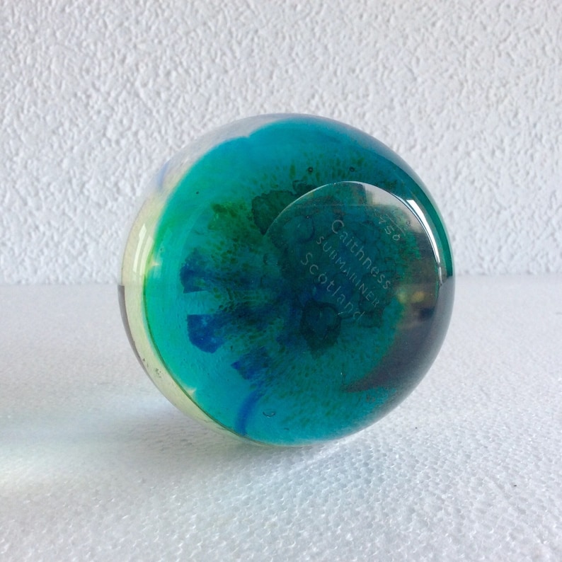 Paperweight Caithness Glass Scotland Limited Edition 149/750 Vintage ...