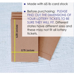 Graduation Lottery Ticket Favor Holder, Graduation Party Favors for ...