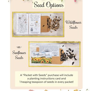 Business Referral Seed Packet Envelope, Real Estate Agent Business ...