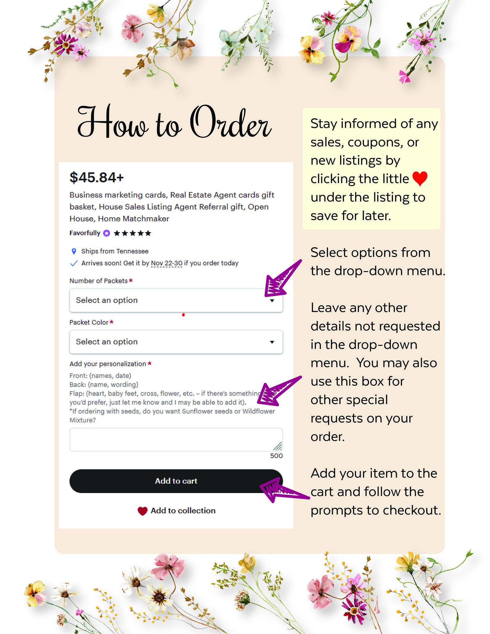 Bee Friendly Custom Seed Packet Wedding Favors, Meant to Bee ...