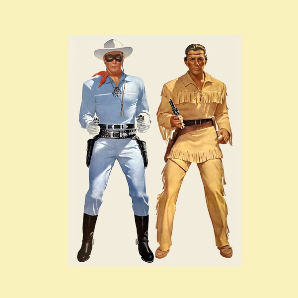 Lone Ranger Costume - Etsy