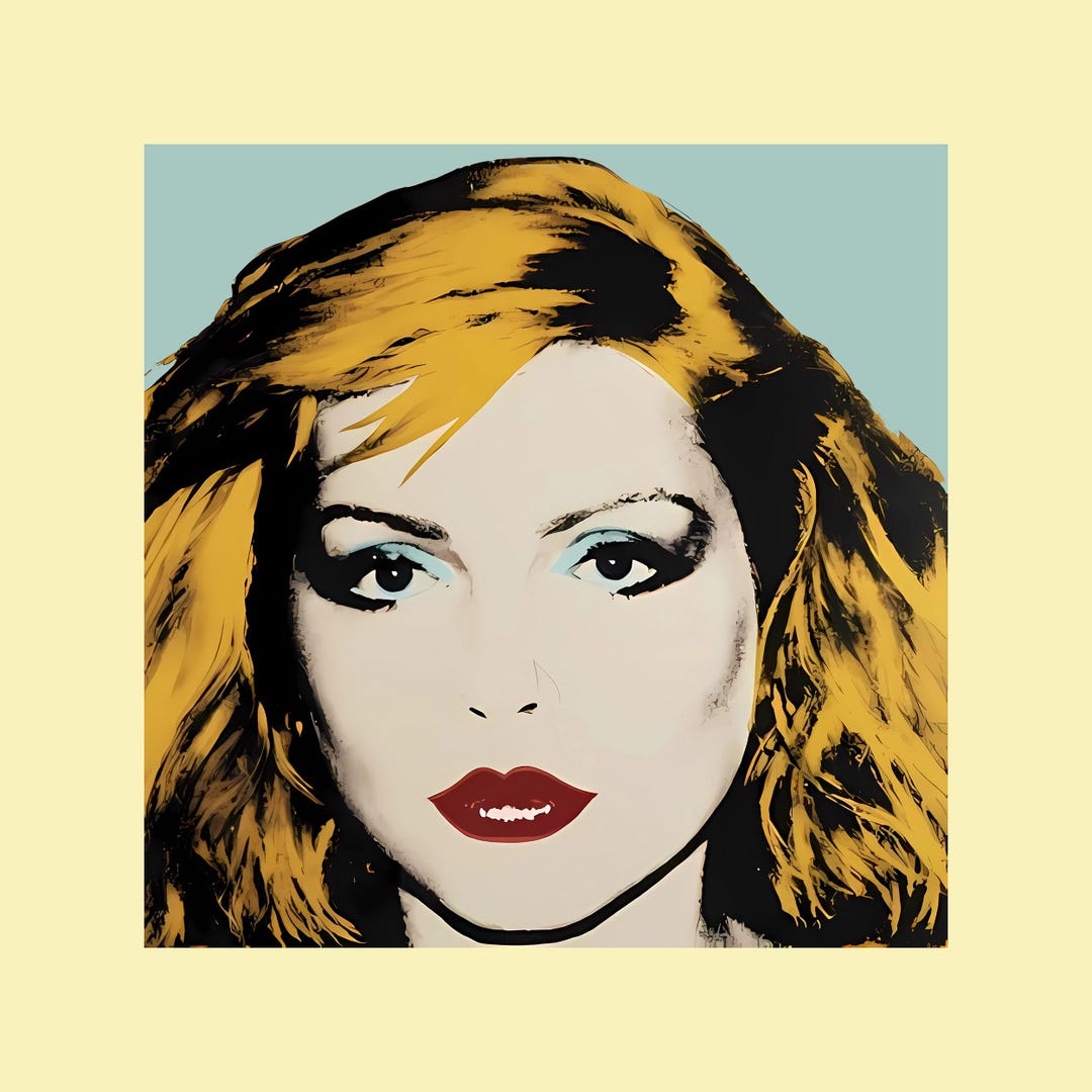 DEBBIE HARRY PORTRAIT Collector's Art Pop Poster - Etsy