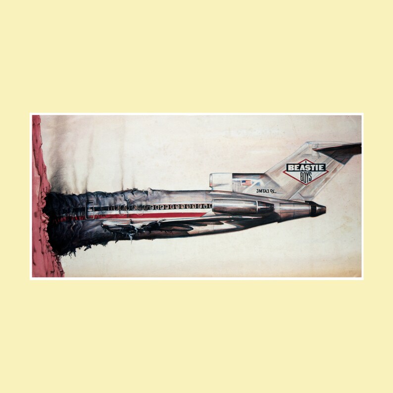 Beastie Boys LICENSED TO ILL Album Cover Poster - Etsy