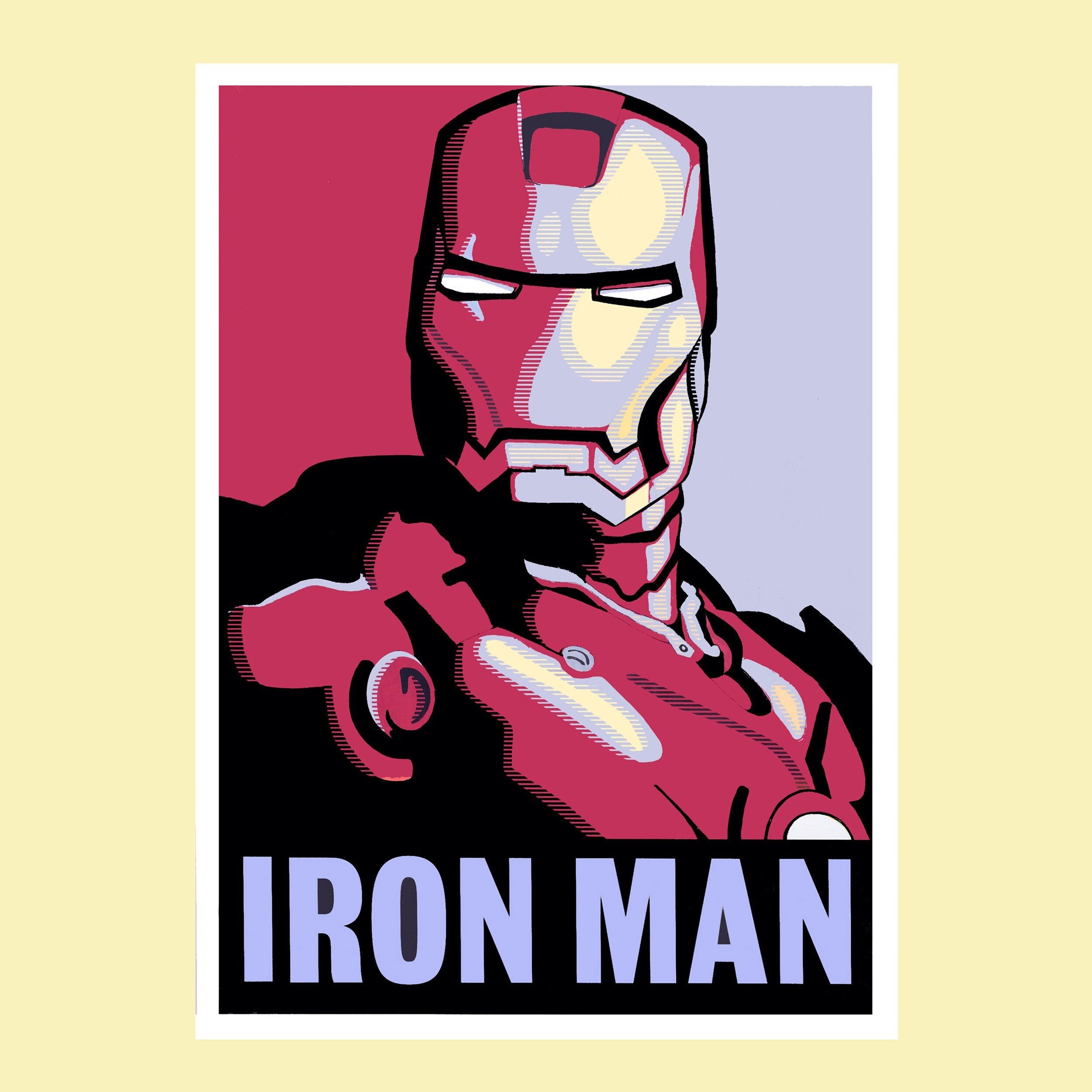 IRON MAN Hope Poster - Etsy
