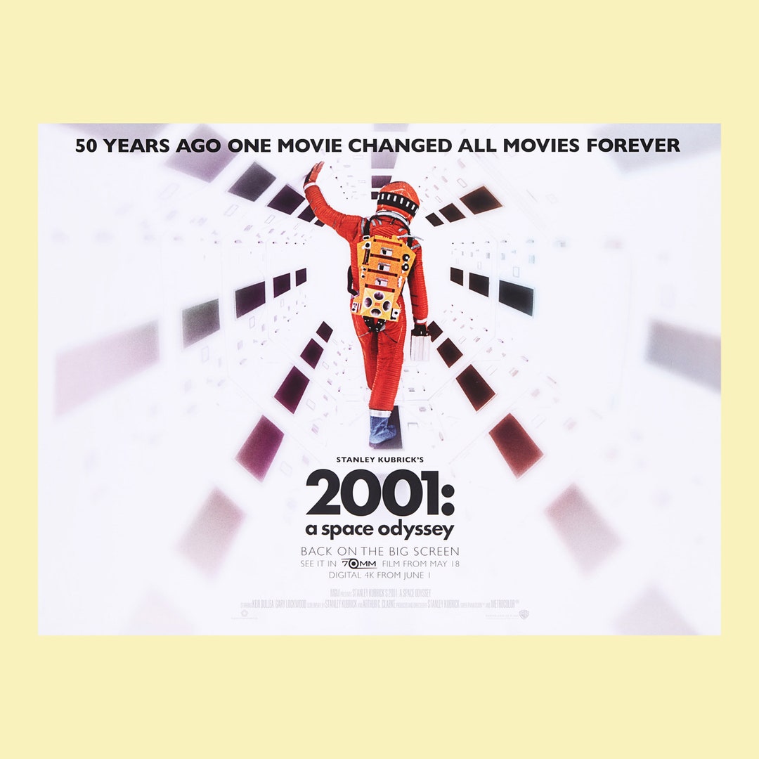 2001 FILM POSTER 50th Anniversary - Etsy