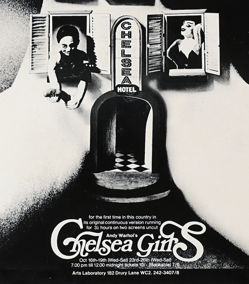 ANDY Warhol's Chelsea Girls Large UK Film Poster - Etsy