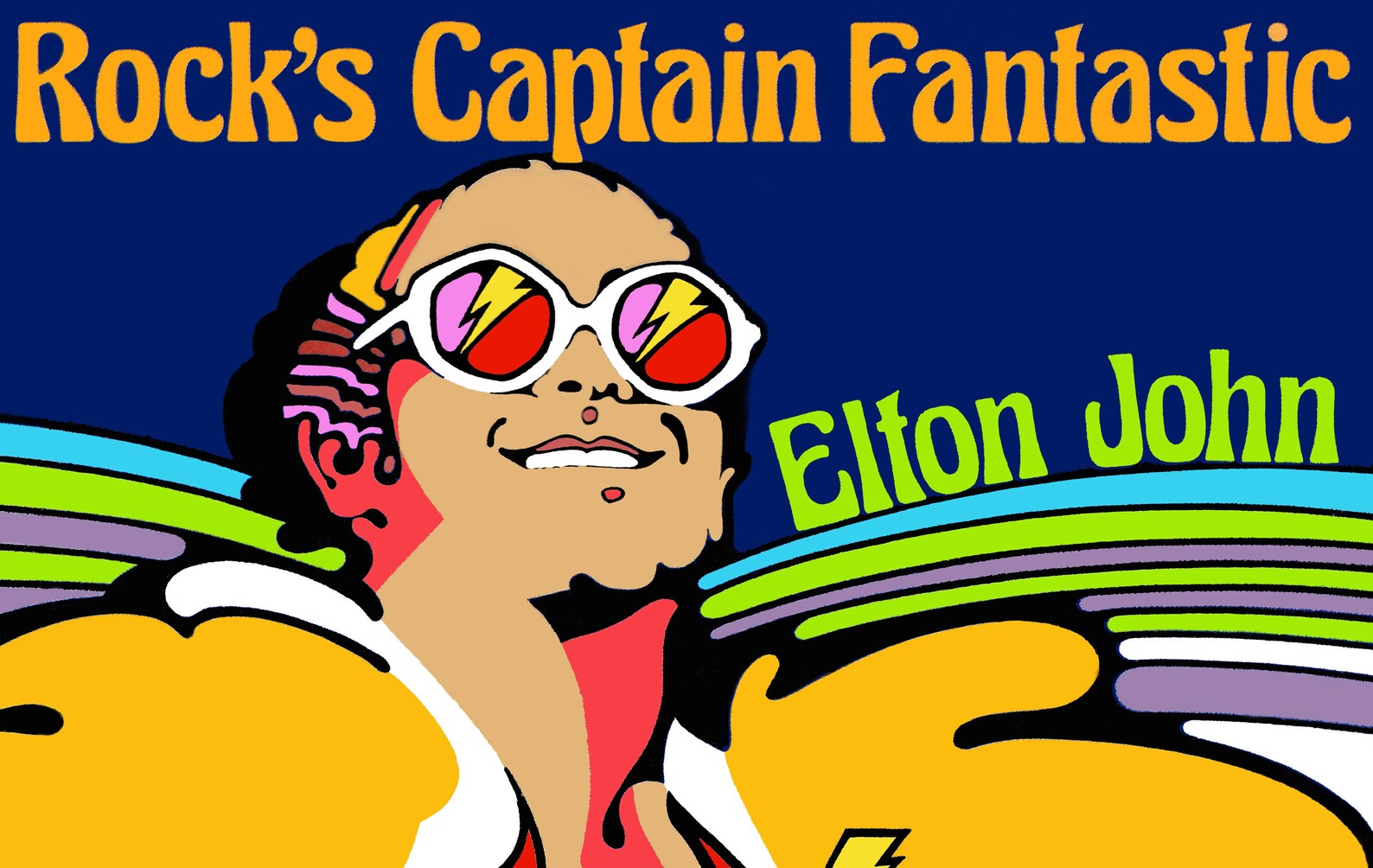 ELTON JOHN TIME 1975 Magazine Cover Poster as Seen in 'jewel Box ...