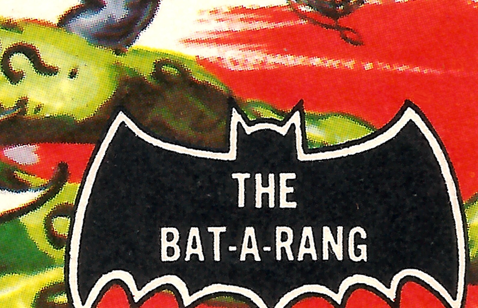 Batman and the Joker 'bat-a-rang' BUBBLE GUM POSTER - Etsy