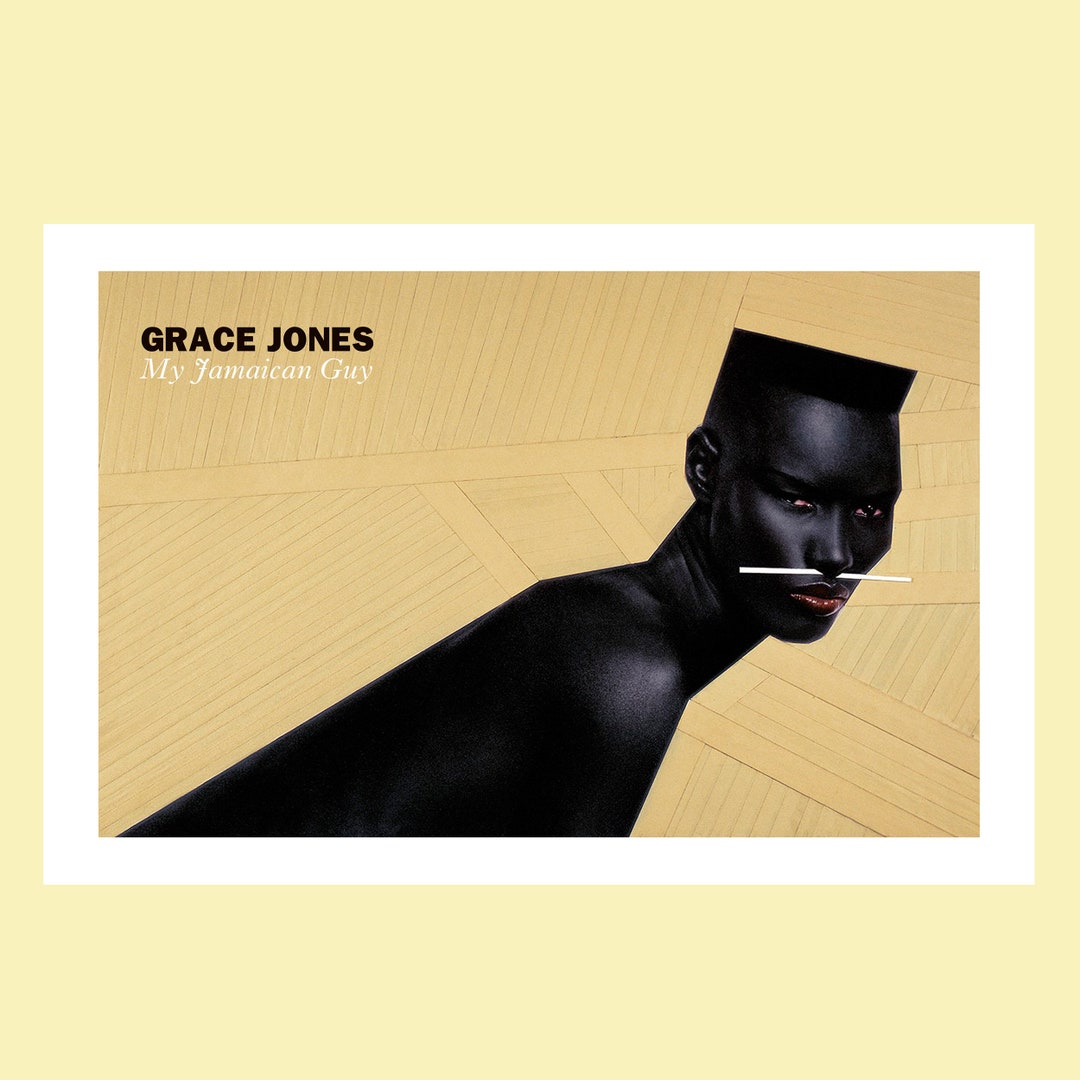 GRACE JONES My Jamaica Guy Promo Wide Art Poster - Etsy