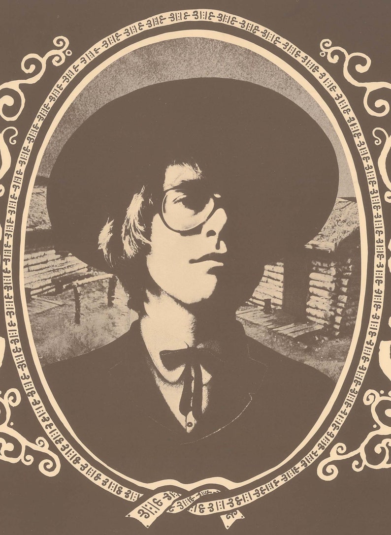 ELTON JOHN Tumbleweed Connection Record Store Promo Poster Rocketman ...