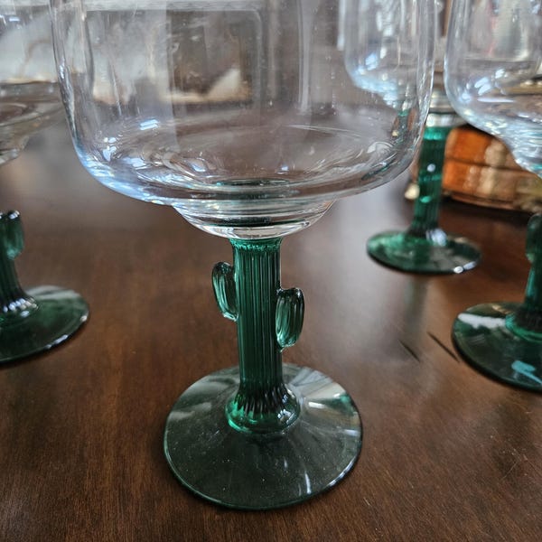 Cactus Glasses - Etsy UK