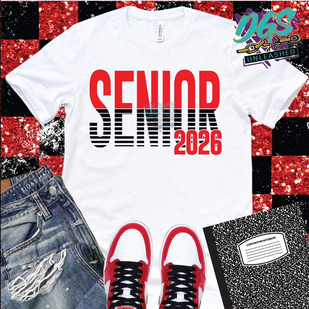 Senior 2026 Halftone SVG, Dxf, Eps, Png Cricut-silhouette, Instant ...
