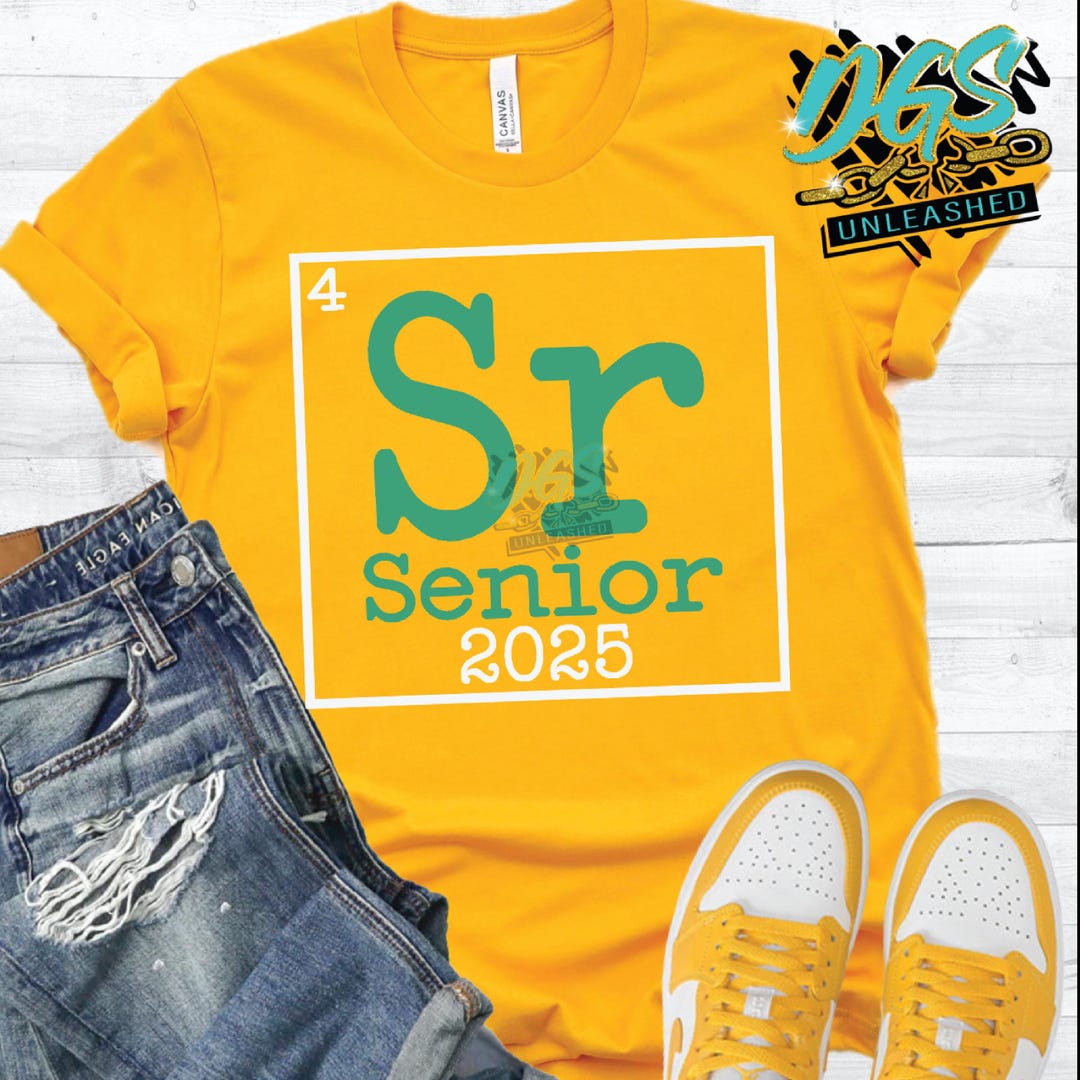 Class Elements Senior 2025 SVG, Dxf, Eps, and Png Digital Cut File ...