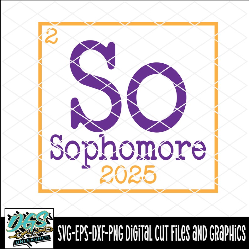 Class Element Sophomore SVG Dxf Eps and Png Digital Design - Etsy