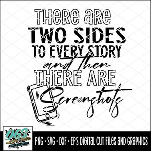 Two Sides of Every Story SVG, Dxf, Png, & Eps Digital Design File - Etsy