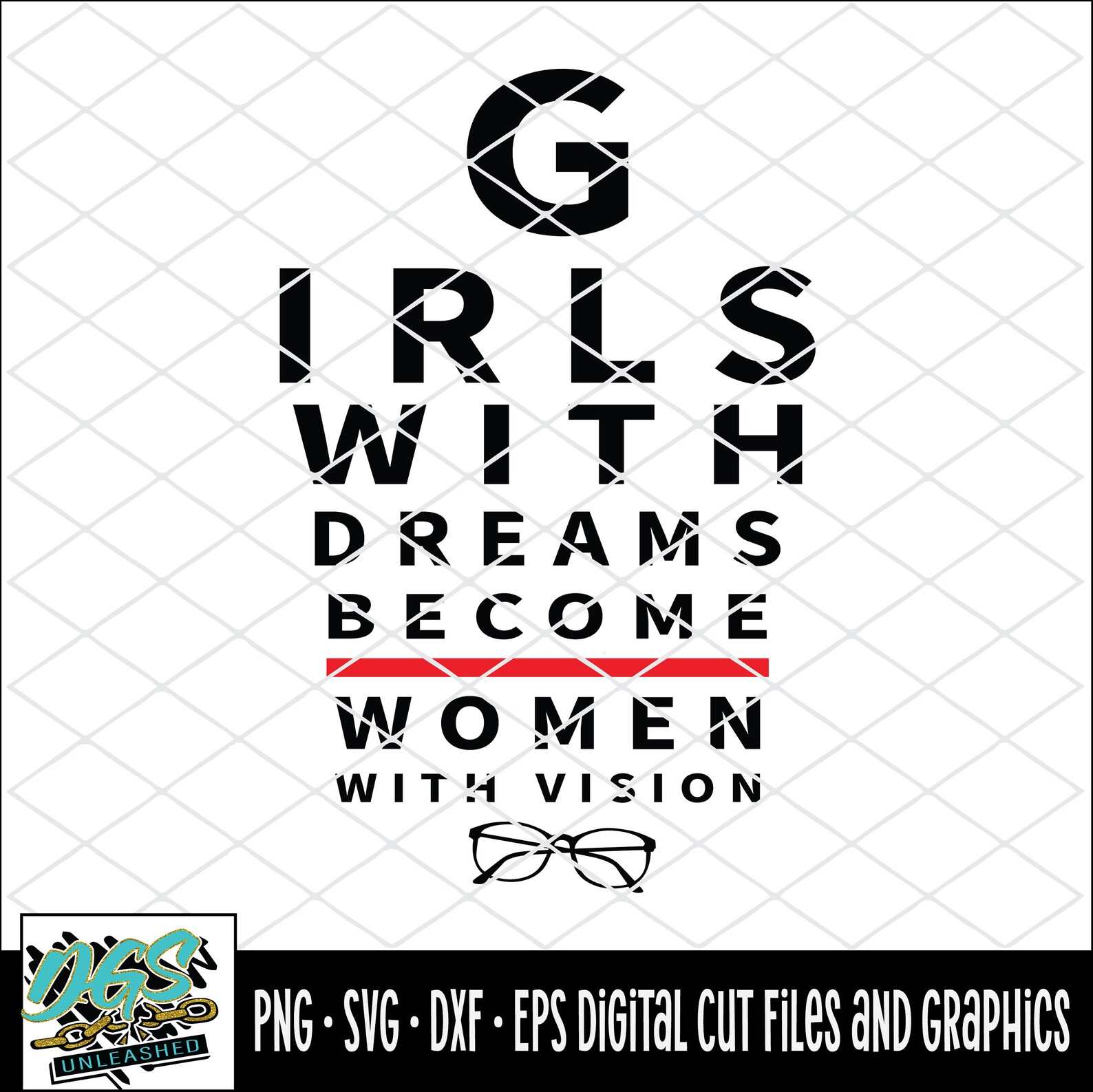 Girls With Dreams SVG, Dxf, Eps, and Png Digital Design - Etsy