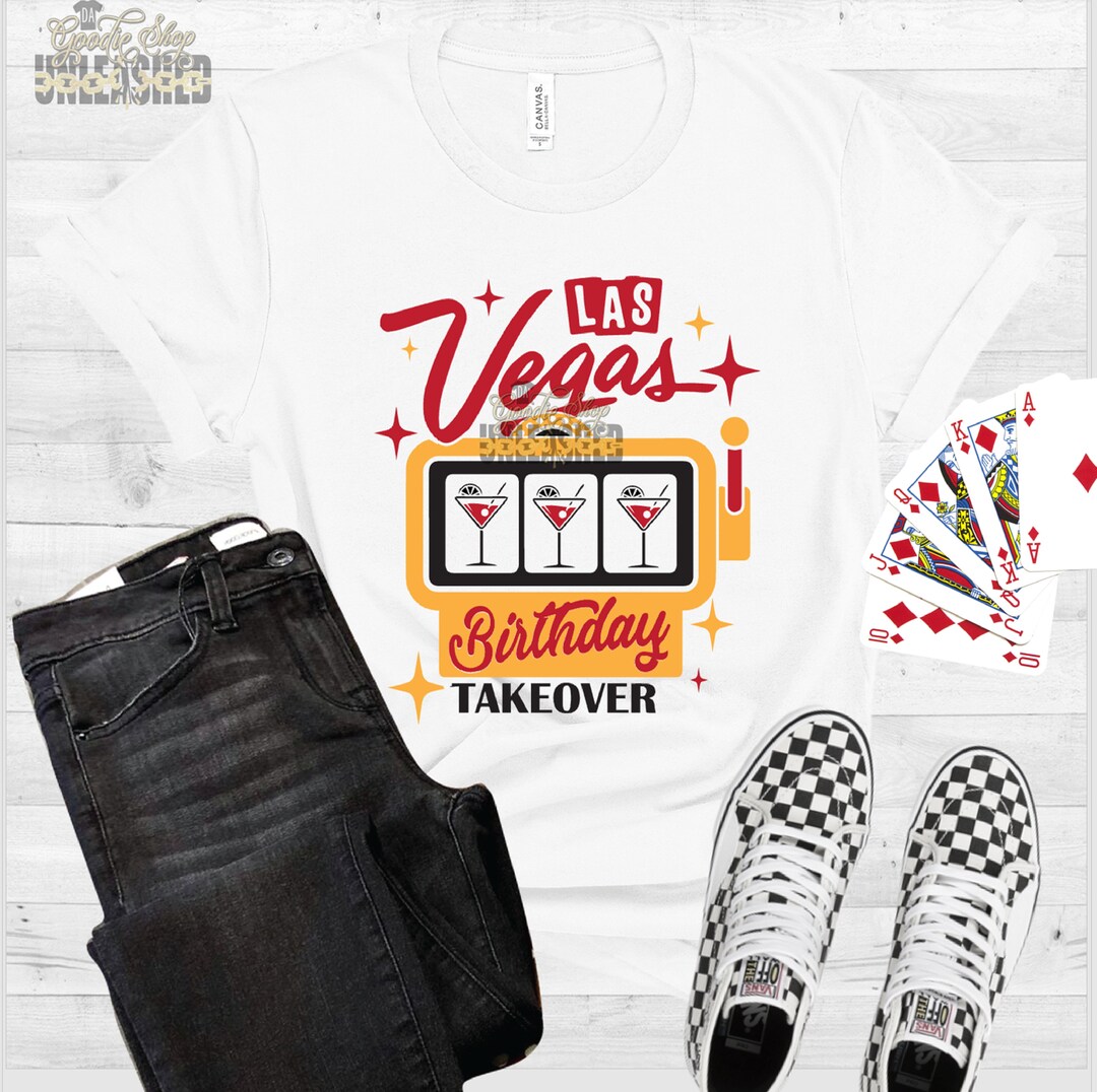 Vegas Birthday Takeover SVG, Dxf, Png, & Eps Digital Designs - Etsy