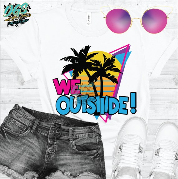 We Outside SVG Dxf Png and Eps Digital Cut File | Etsy