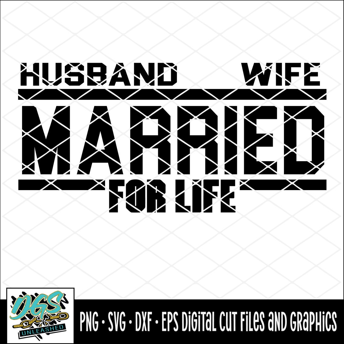 Married for Life Husband and Wife SVG Png Eps Dxf Instant - Etsy