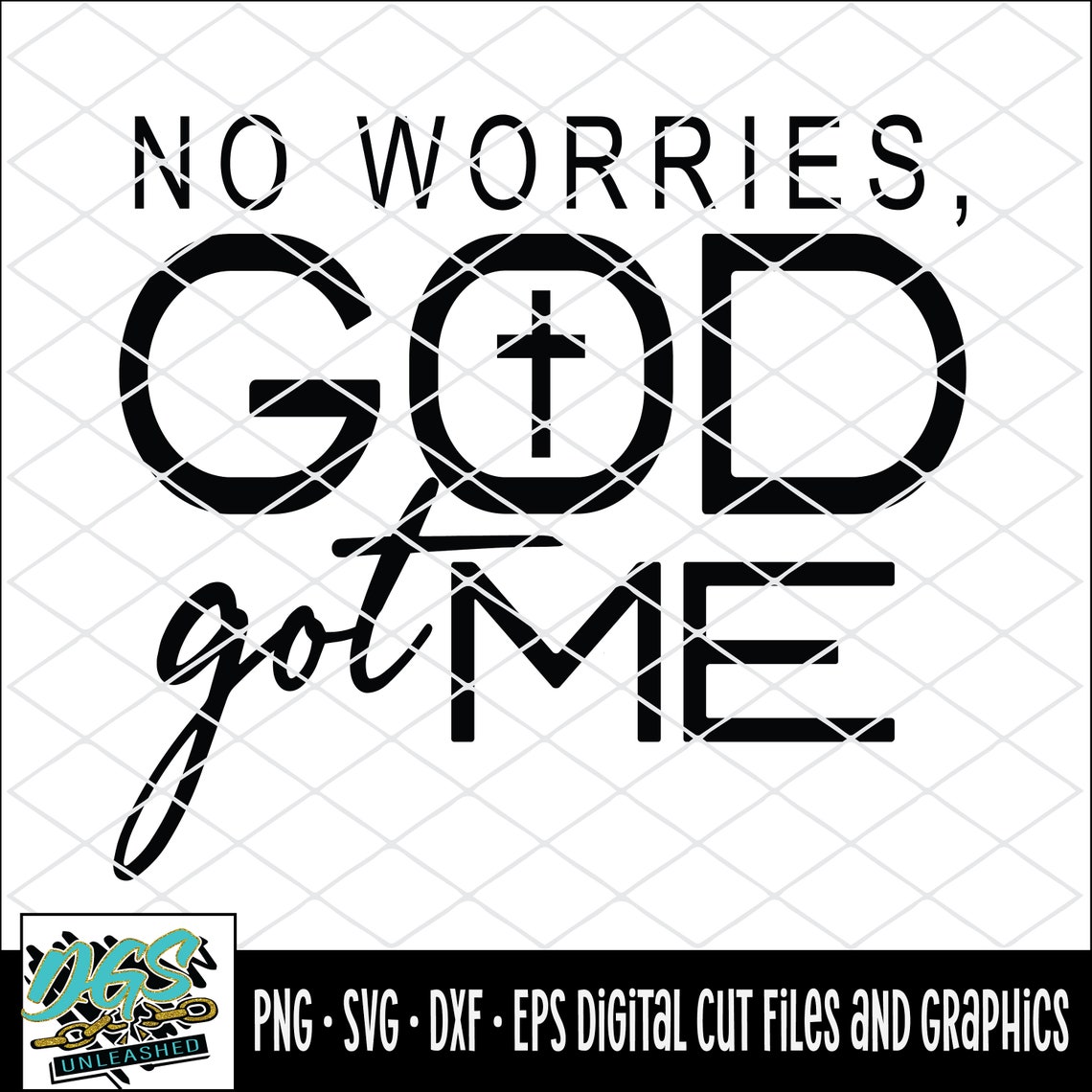 God Got Me SVG Dxf Eps and Png Digital Design - Etsy