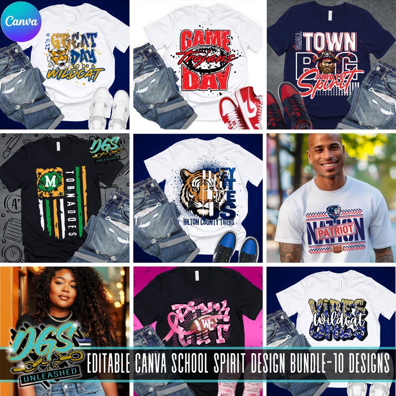 School Spirit Wear - Etsy