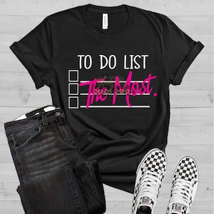 To Do List: THE MOST! SVG, Dxf, Png, and Eps - Etsy