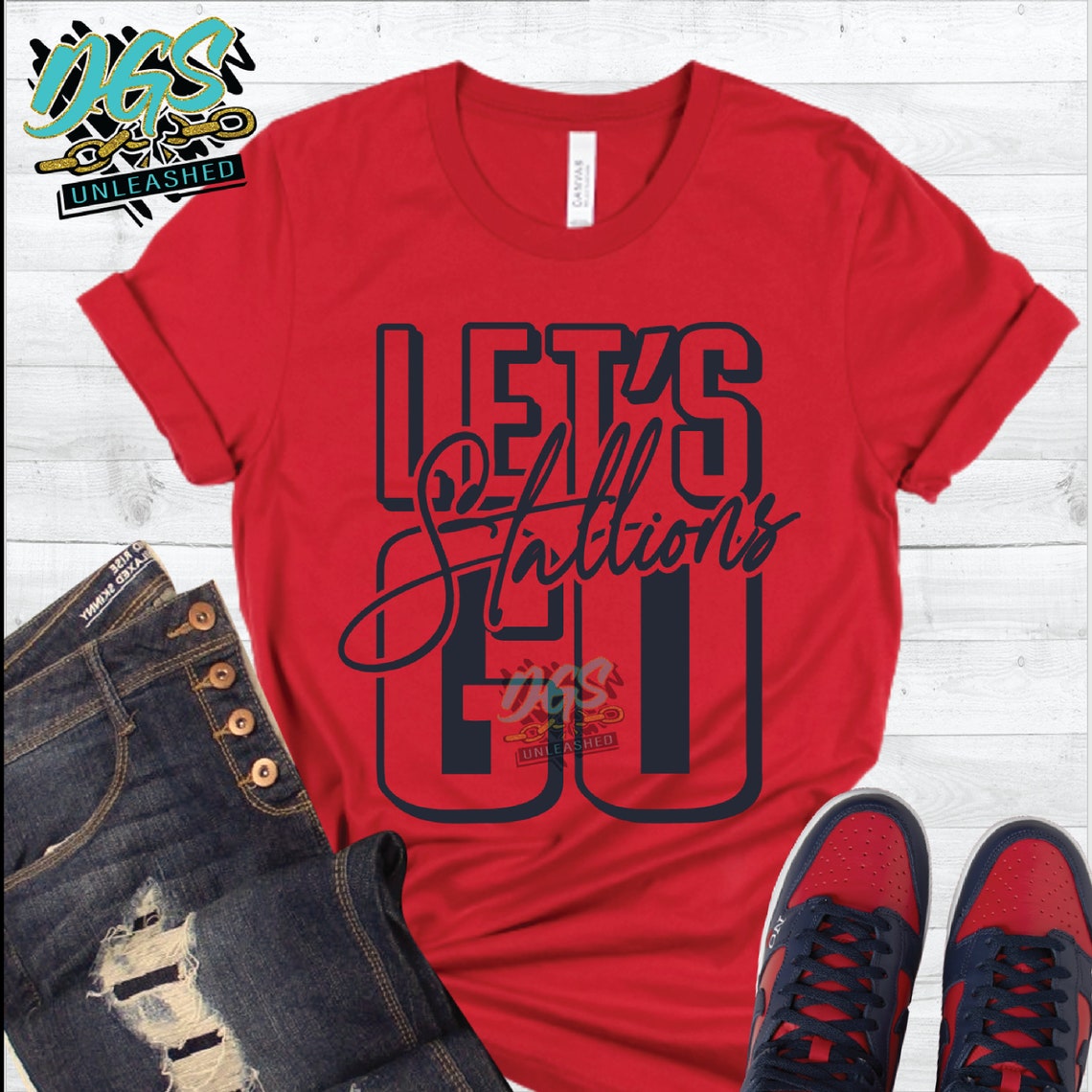 Stallions SVG Dxf Eps and Png Digital Cut File - Etsy