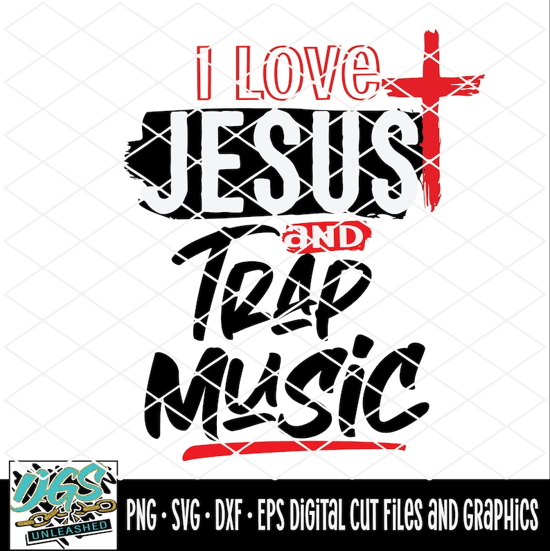 Jesus Trap Music SVG, Dxf, Png and Eps Digital Design File - Etsy