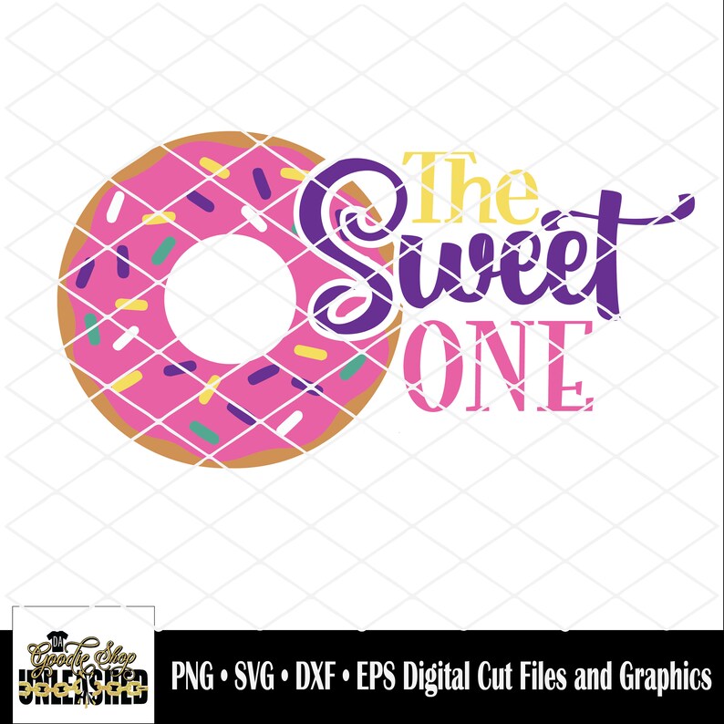 The Sweet One Birthday SVG, Dxf, Eps, and Png Digital Design - Etsy