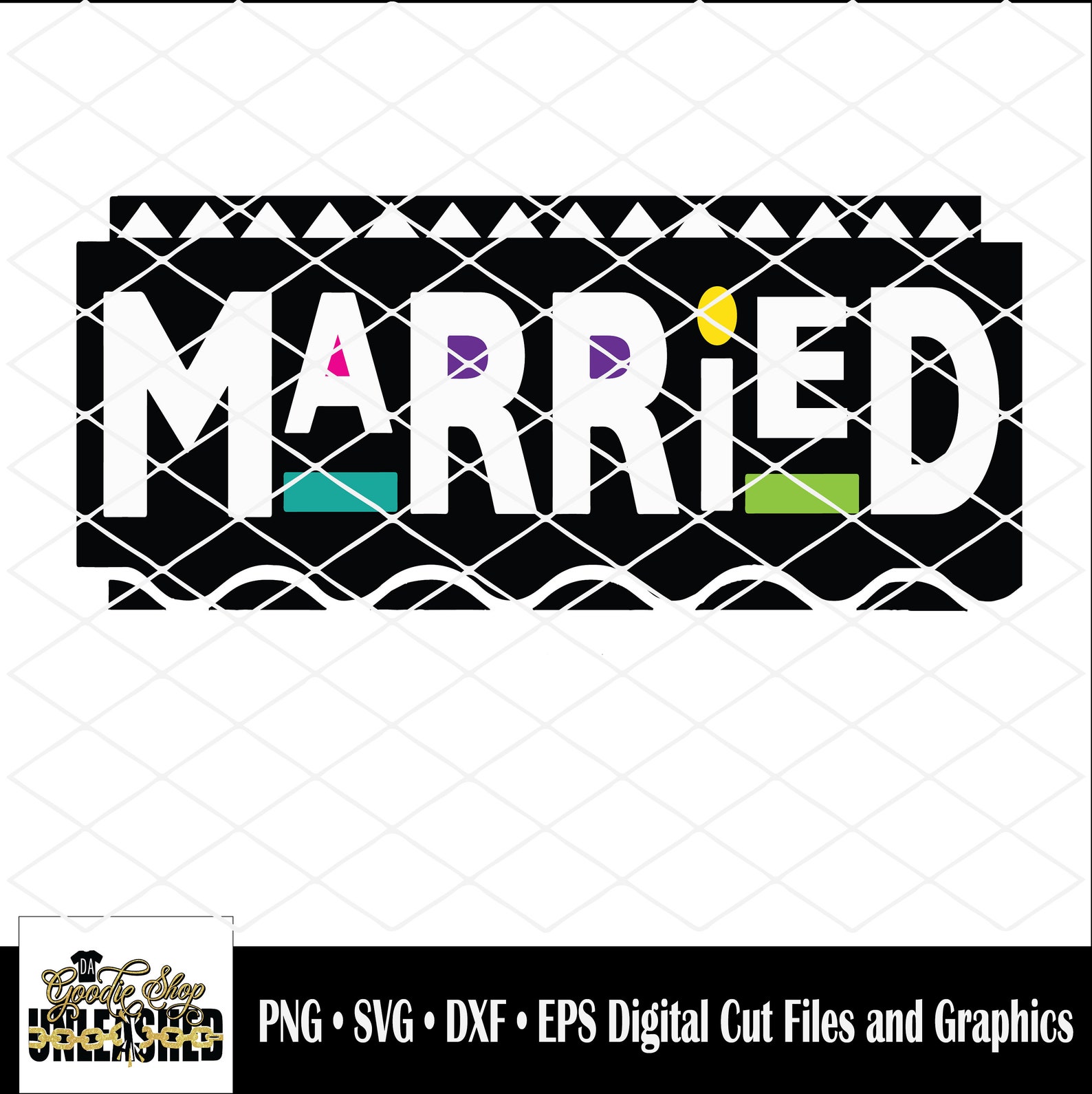 Married SVG, Dxf, Png and Eps Digital Design File - Etsy
