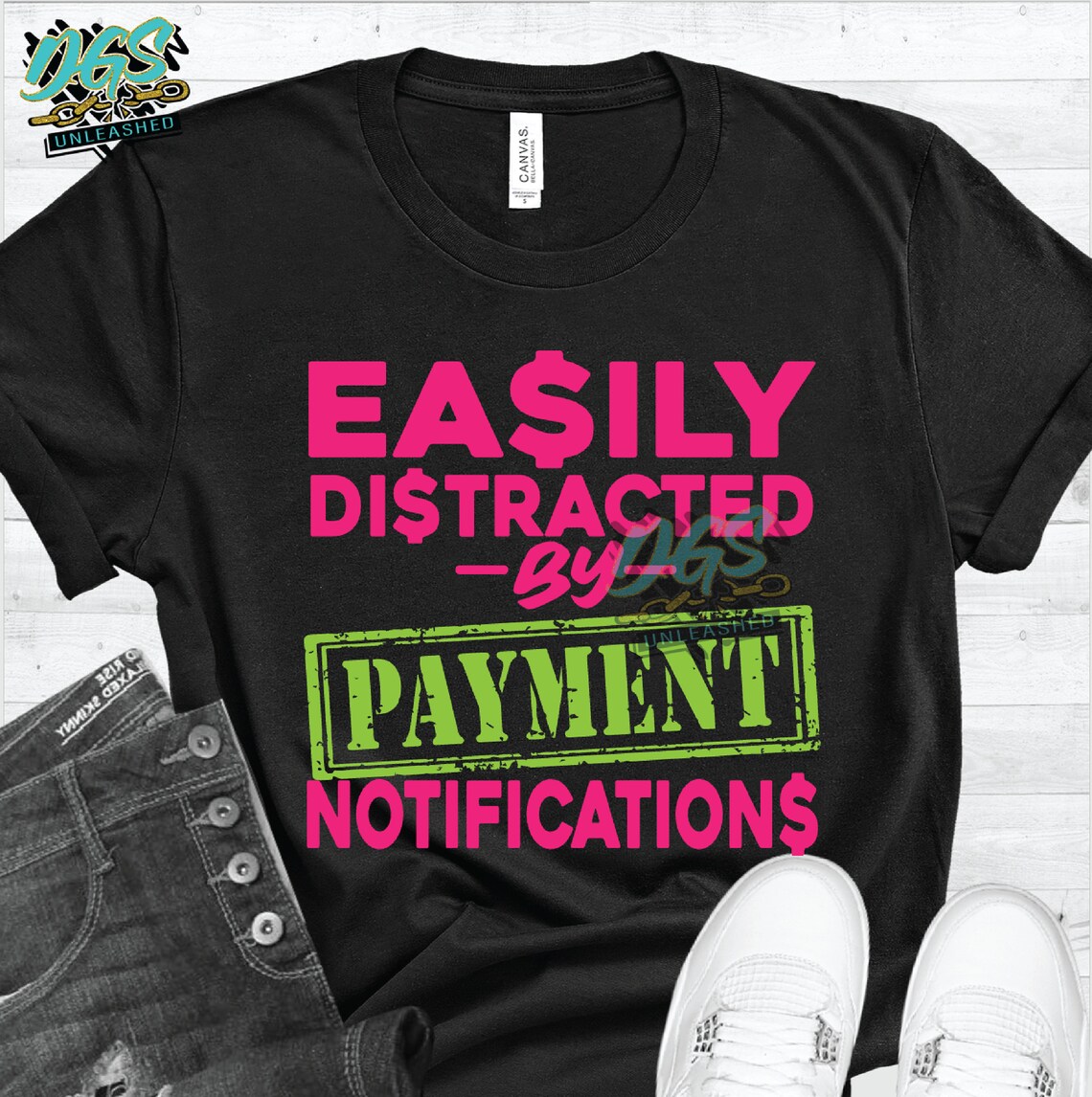 Easily Distracted SVG Dxf Eps and Dxf Digital Design - Etsy