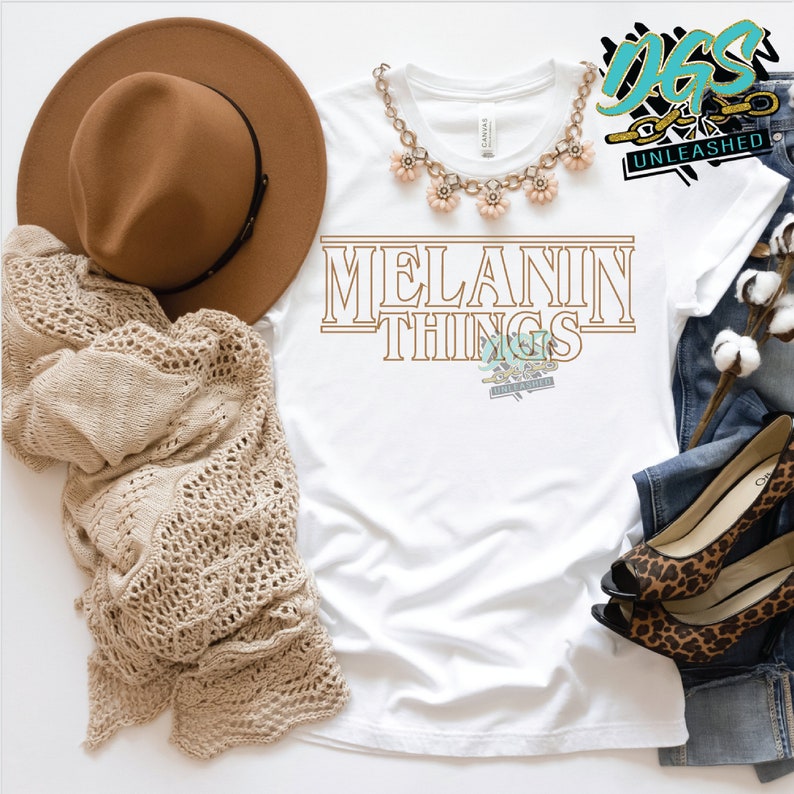 Melanin Things SVG Dxf Png and Eps - Etsy