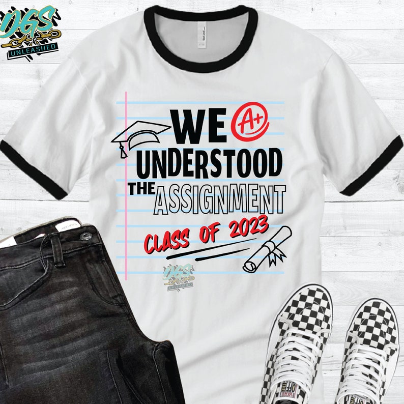 We Understood the Assignment 2023 SVG Dxf Eps and Dxf - Etsy