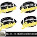 Football Freshman, Sophomore, Junior, Senior SVG, Dxf, Eps, and Png Cut ...