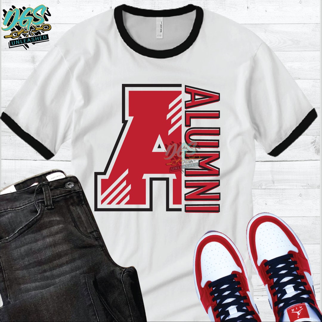 A is for Alumni SVG, Dxf, Eps, and Dxf Digital Design - Etsy