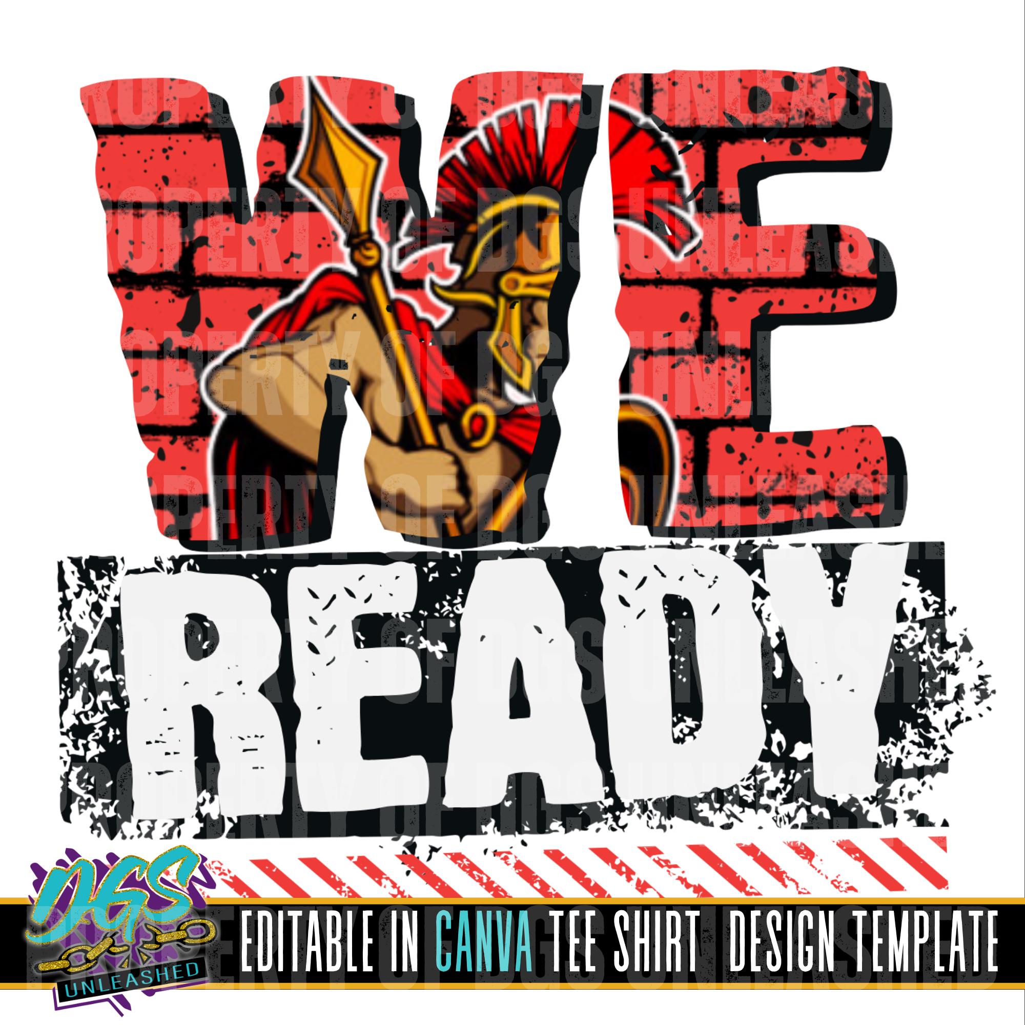We Ready Editable Canva Template Digital Download - Etsy