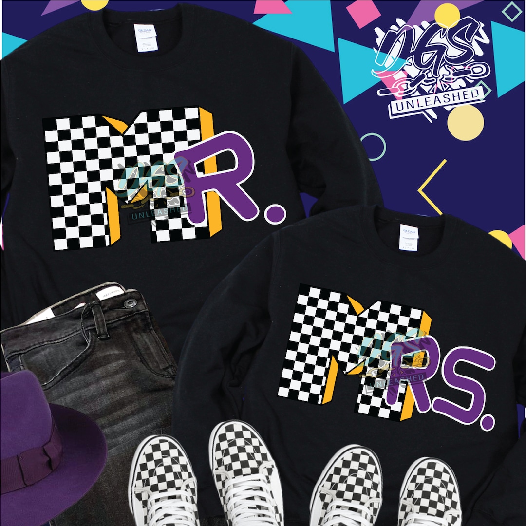 Mr Mrs MTV SVG, Dxf, Eps, and Dxf Digital Design - Etsy