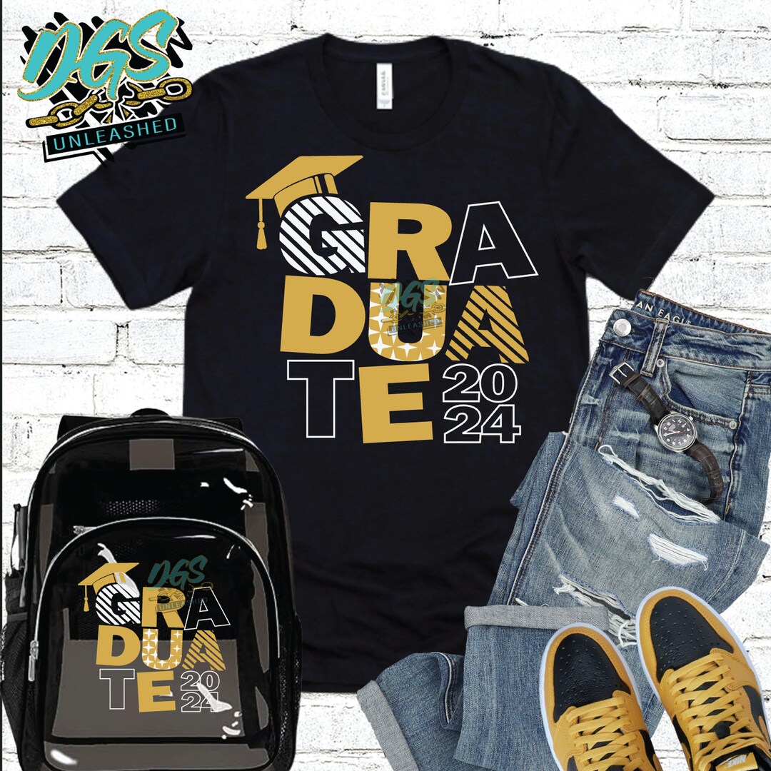 Graduate 2024 SVG, Dxf, Eps, and Png Digital Design - Etsy