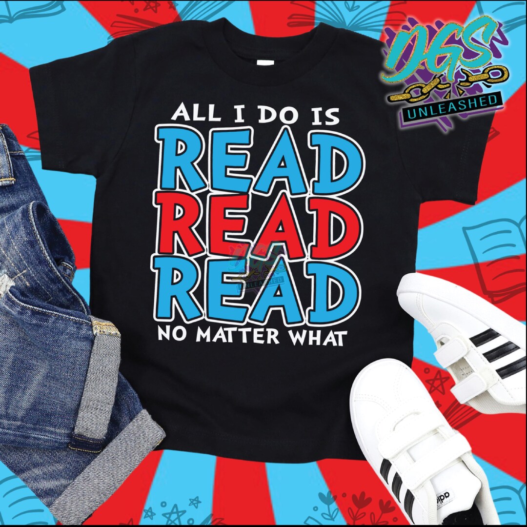 All I Do is Read SVG, Dxf, Eps, and Png Digital Design, Reading Design ...