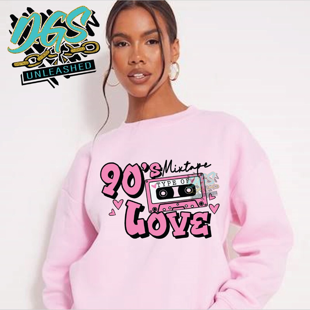 90's Mixtape Love SVG, Dxf, Png, and Eps - Etsy