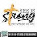 She is Strong, Female Strong, Woman SVG, Png, Eps, Dxf Instant Digital ...