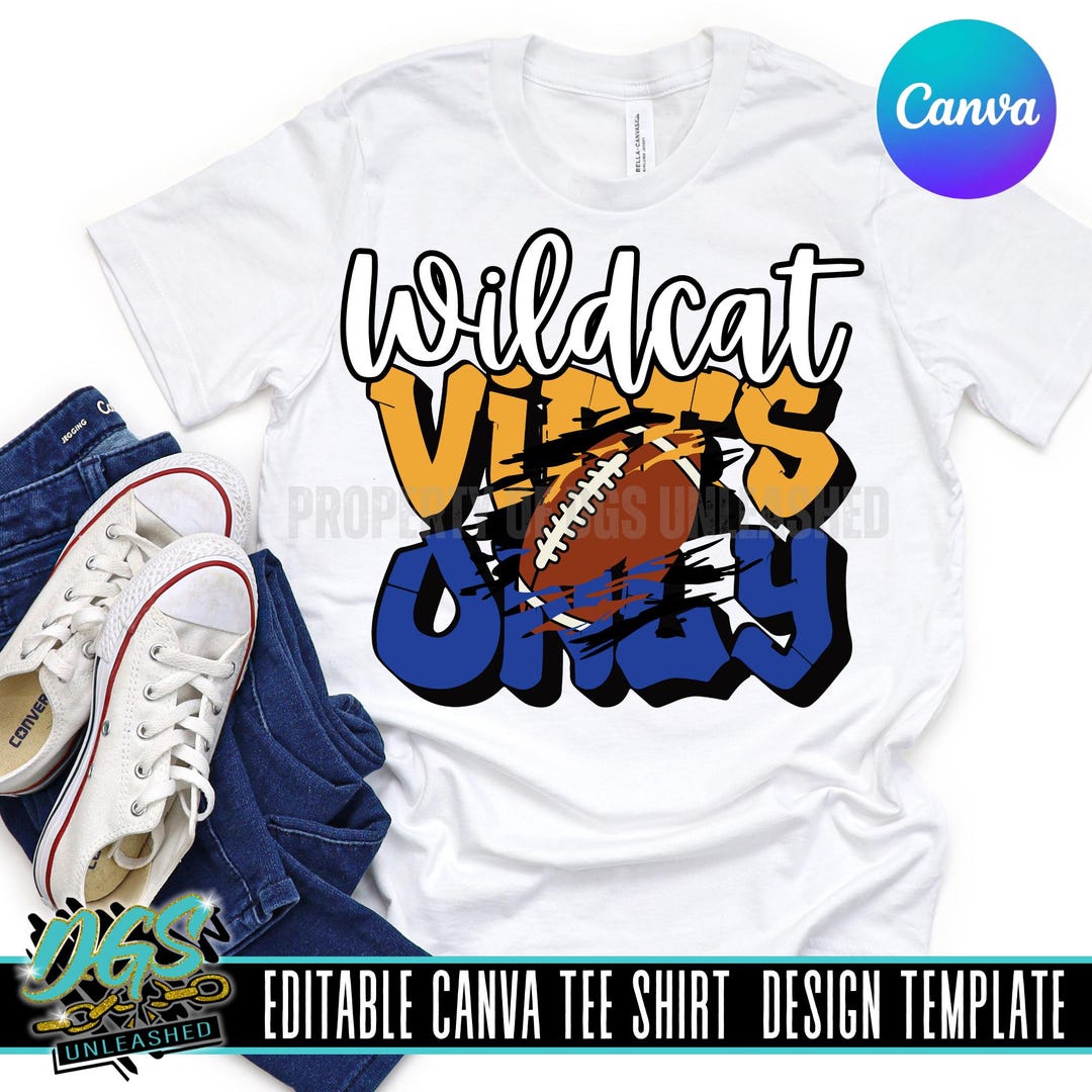 Team Vibes Only Editable Canva Template Digital Download - Etsy