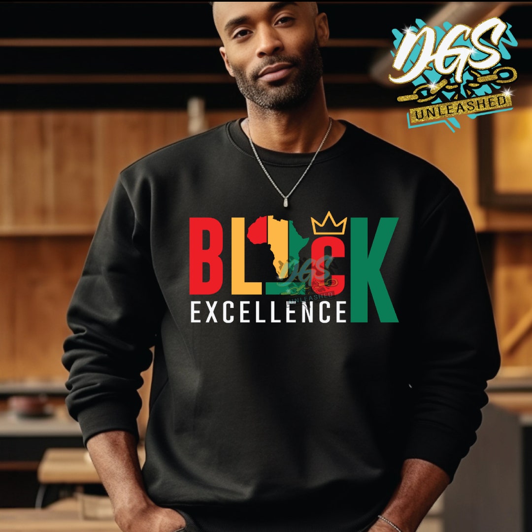 Black Excellence 2024 SVG, Dxf, Png, and Eps, Black History Month, BLM ...