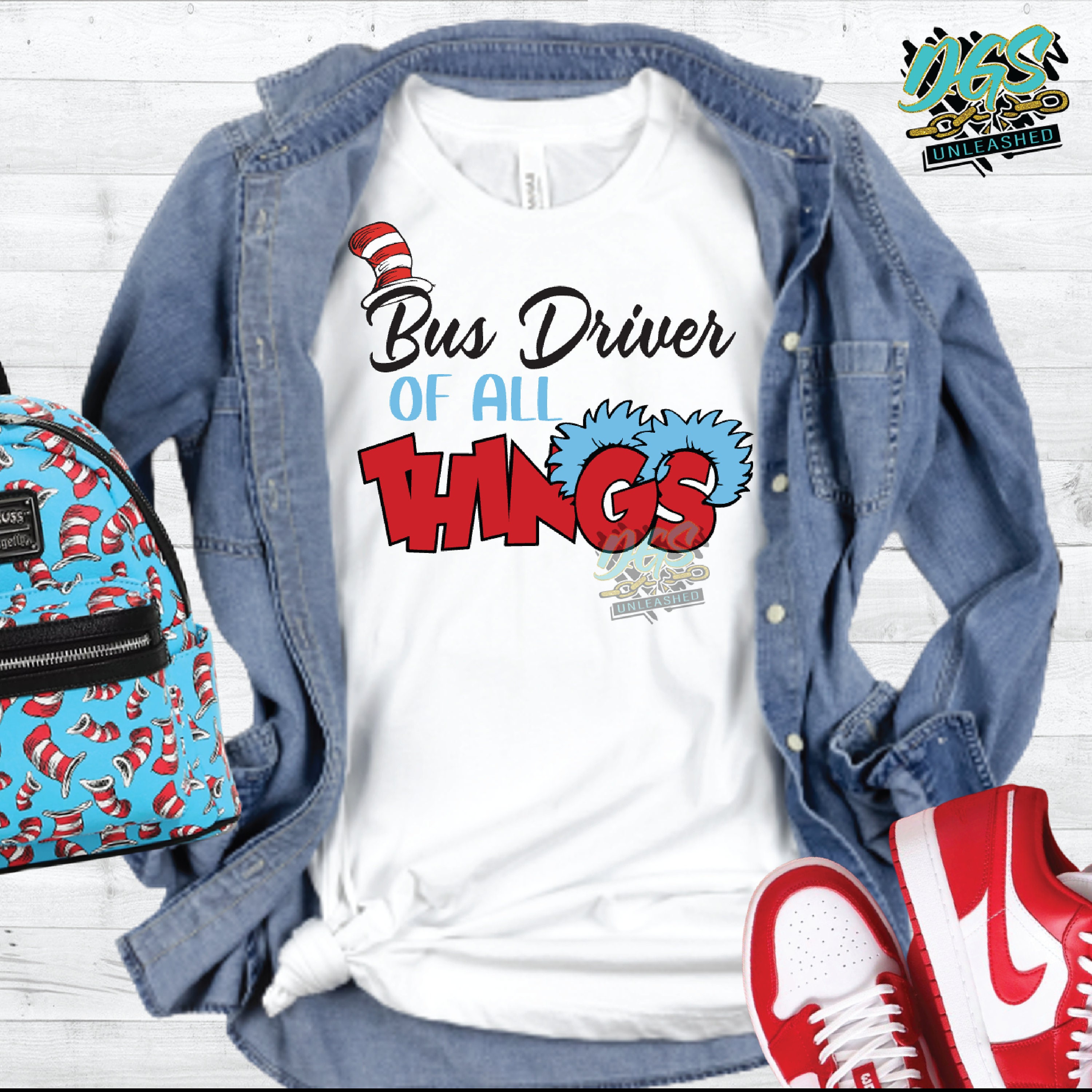 Bus Driver of All Things, SVG, Dxf, Eps, Png, Read Across America ...