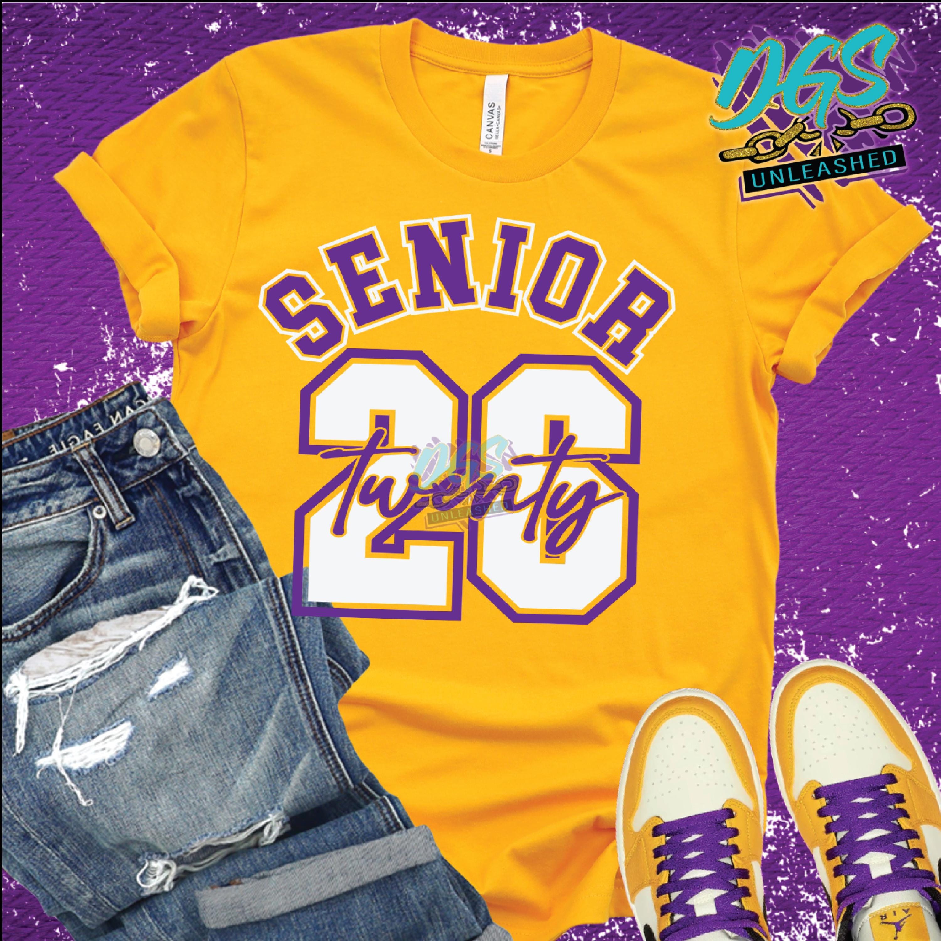 Senior Twenty 26 SVG, Dxf, Eps, and Png Digital Cut File, Graduation ...