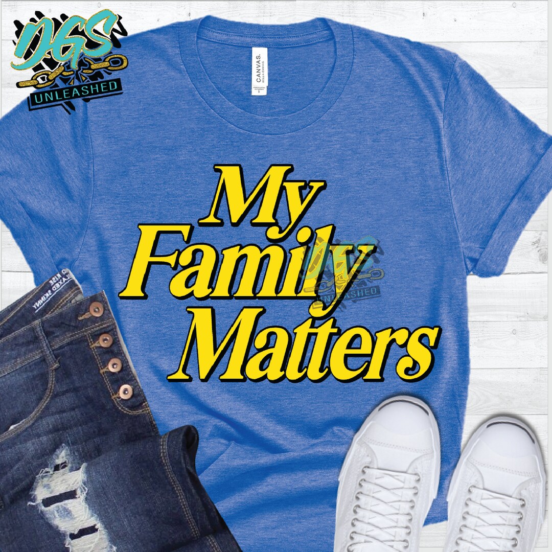 My Family Matters SVG, Dxf, Eps, and Dxf Digital Design - Etsy