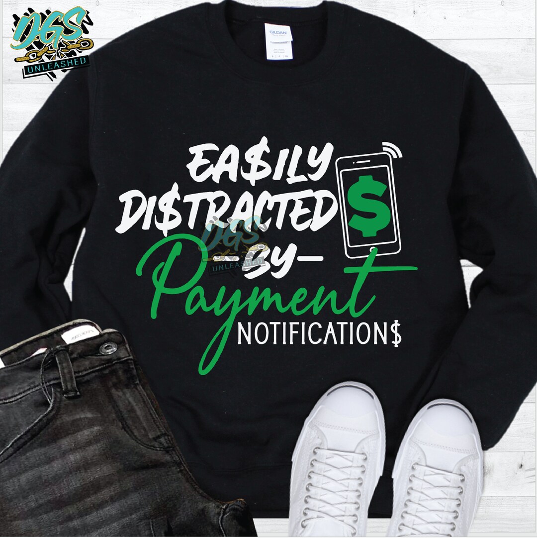 Easily Distracted SVG, Dxf, Eps, and Dxf Digital Design - Etsy