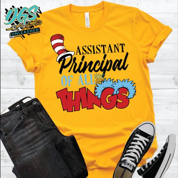 Assistant Principal of All Things SVG Dxf Eps Png Read | Etsy