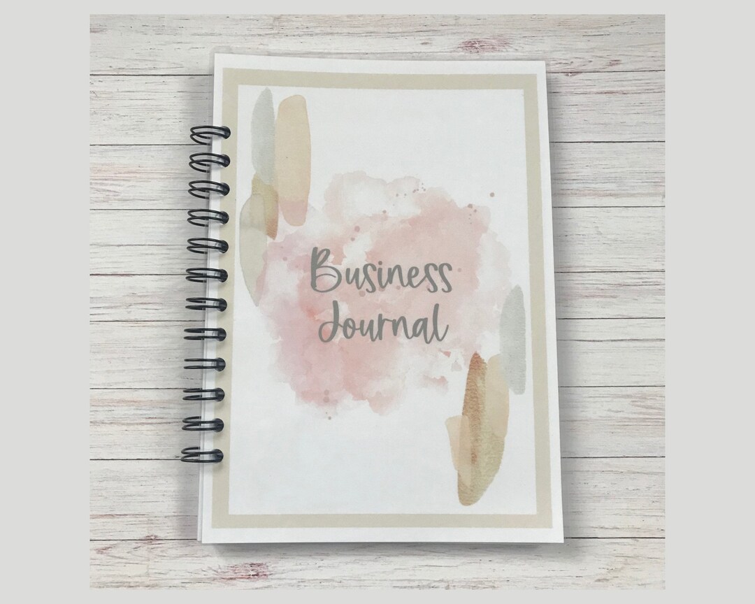Business Planner, Small Business Journal, Work Notebook for Handmade ...